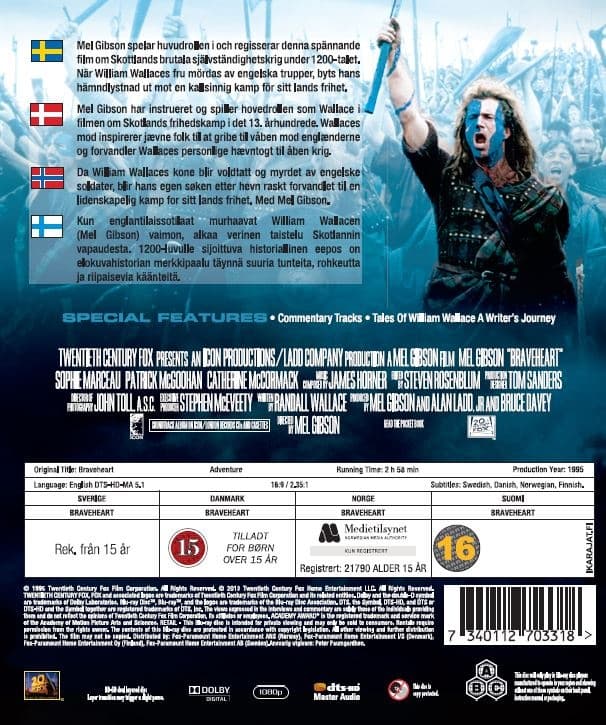 Braveheart (Blu-ray) | CDON