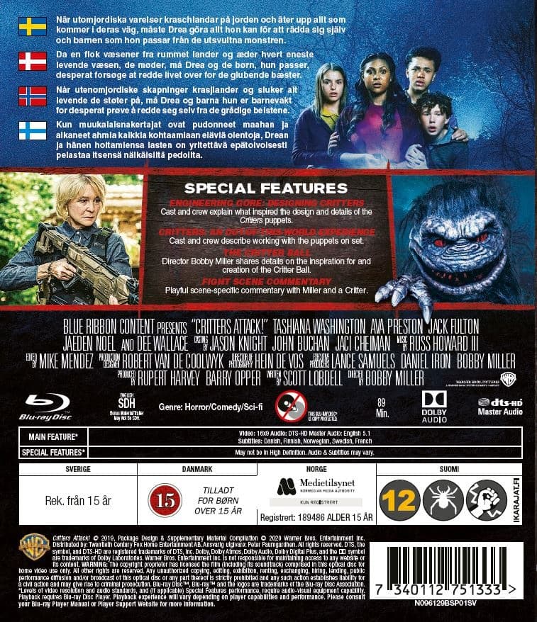 Critters Attack! (Blu-ray) | CDON