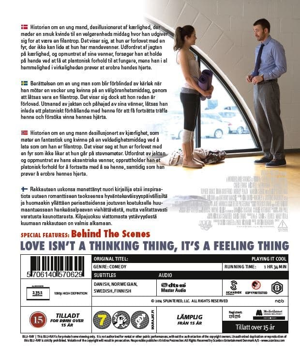 Playing It Cool (Blu-ray) | CDON