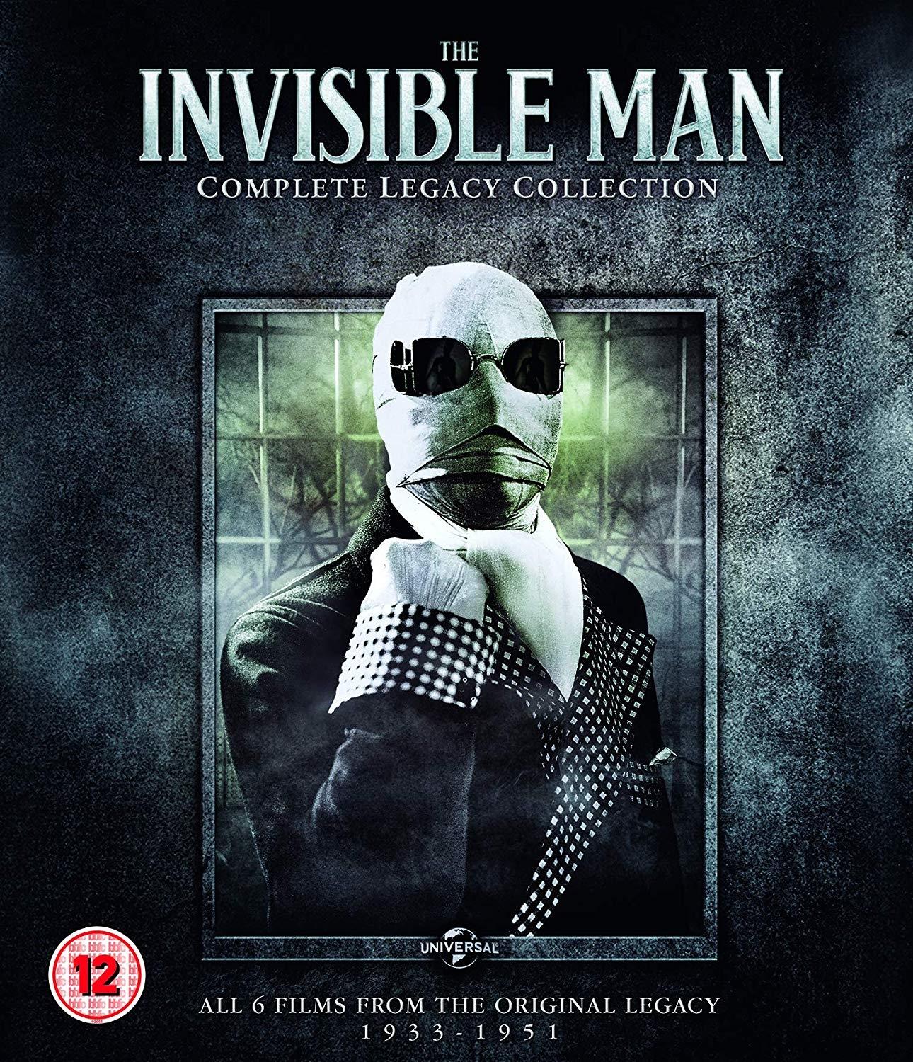 Invisible Man: Complete Legacy Collection (Blu-ray) (4 disc) (Import ...