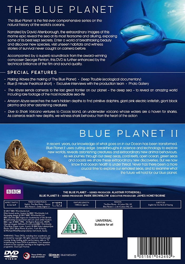 Blue Planet: The Collection (7 disc) (Import) - Film - CDON.COM