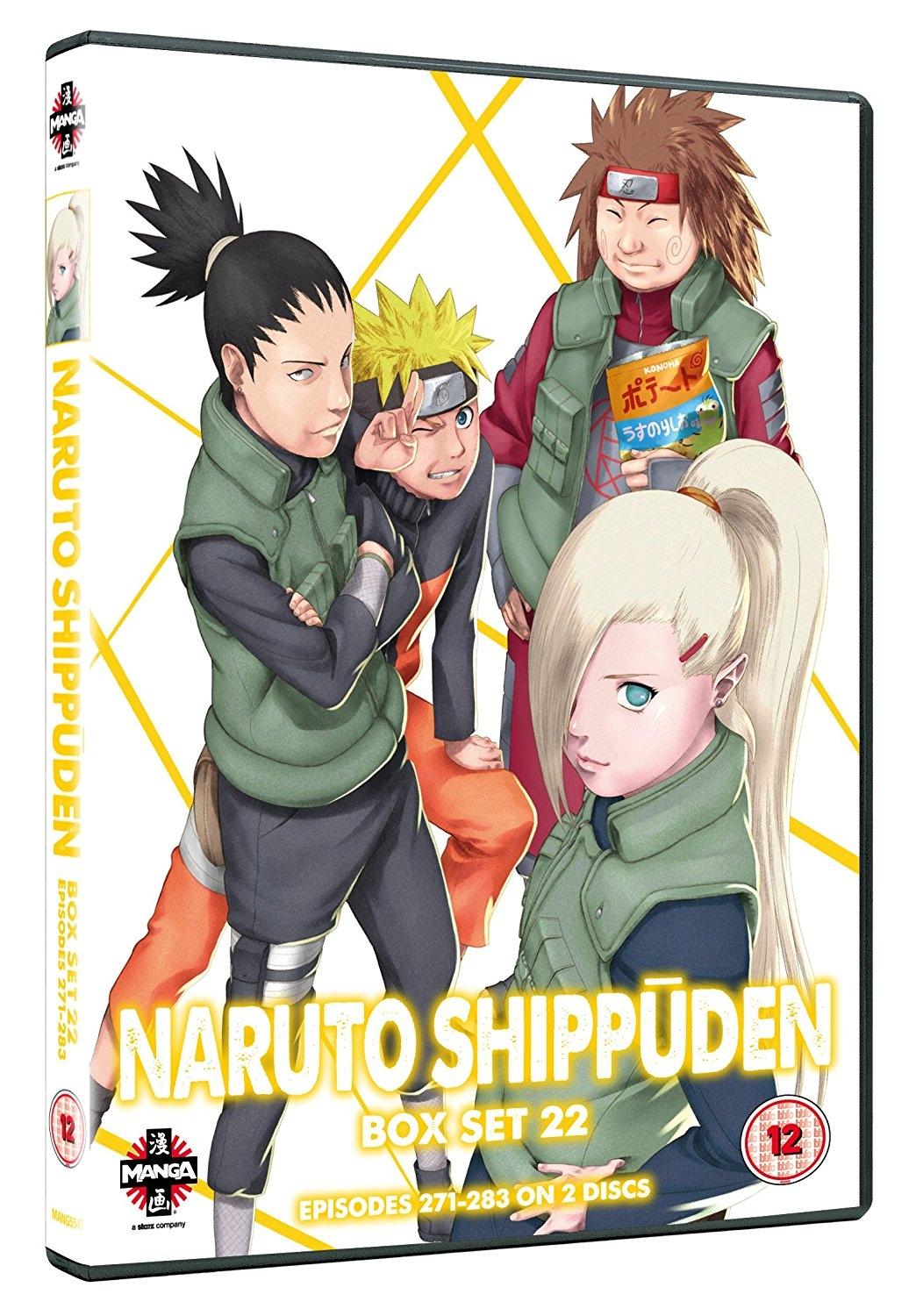 Naruto - Shippuden: Collection - Volume 22 (2 disc) (Import) | CDON