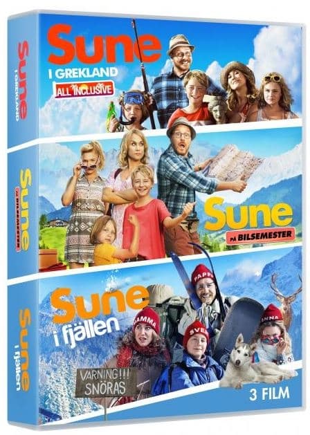 Sune: 1-3 Box (3 disc) | CDON