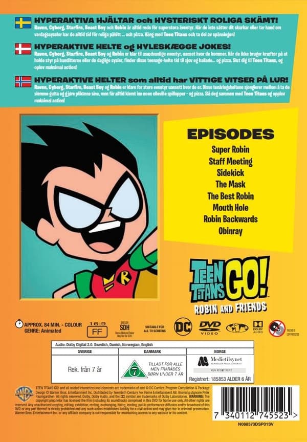 Teen Titans Go! Robin and Friends | CDON