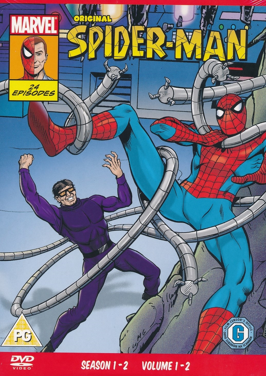 Original Spider Man - Season 1 & 2 (4 disc) - Film - CDON.COM