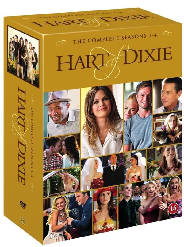 Hart Of Dixie Complete Box Sesong 1 4 17 Disc Cdon