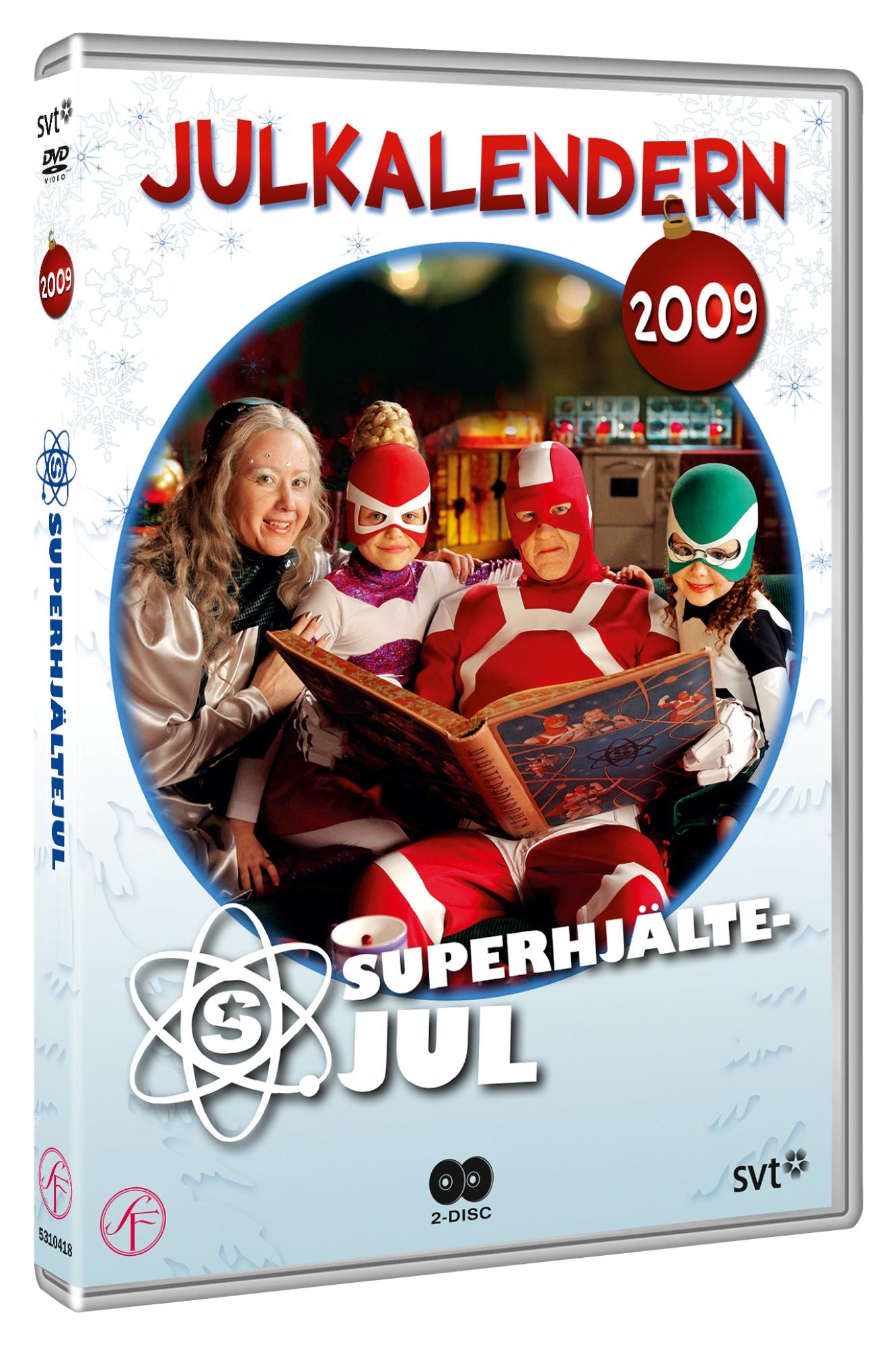 Julkalender: Superhjältejul (2 Disc) | CDON
