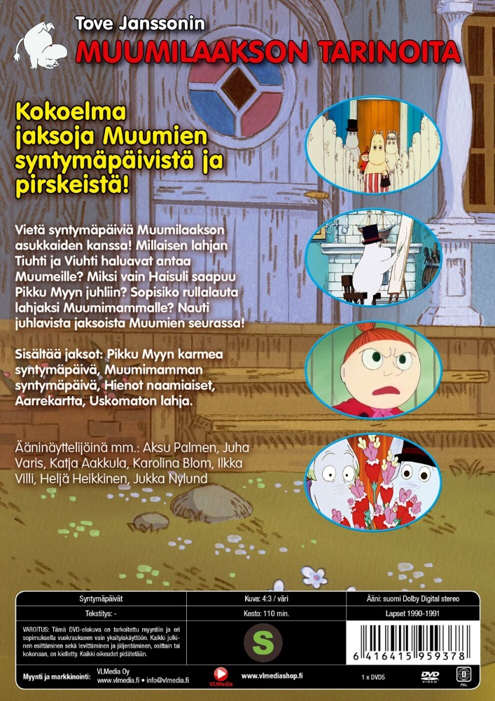 Muumi - Syntymäpäivät - Elokuvat - CDON.COM