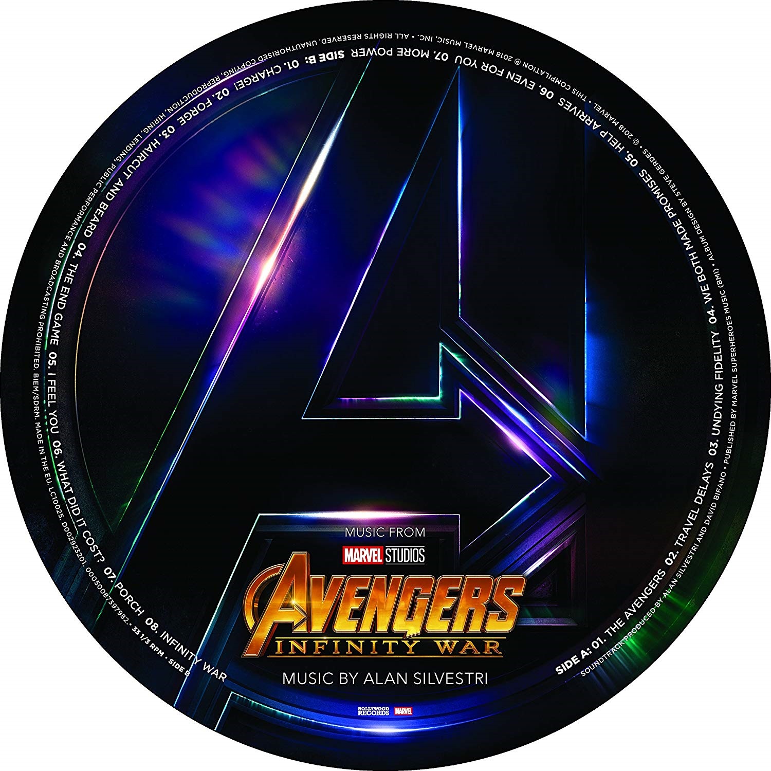 Avengers Infinity War (Limited Picture Disc Edition) - Musik - CDON.COM