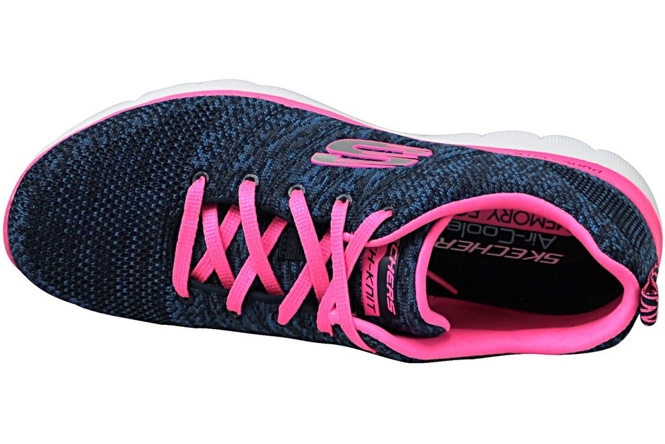 Fitness skor, Dam, Skechers Flex Appeal 2.0 12756-NVHP, Blå - Skor ...
