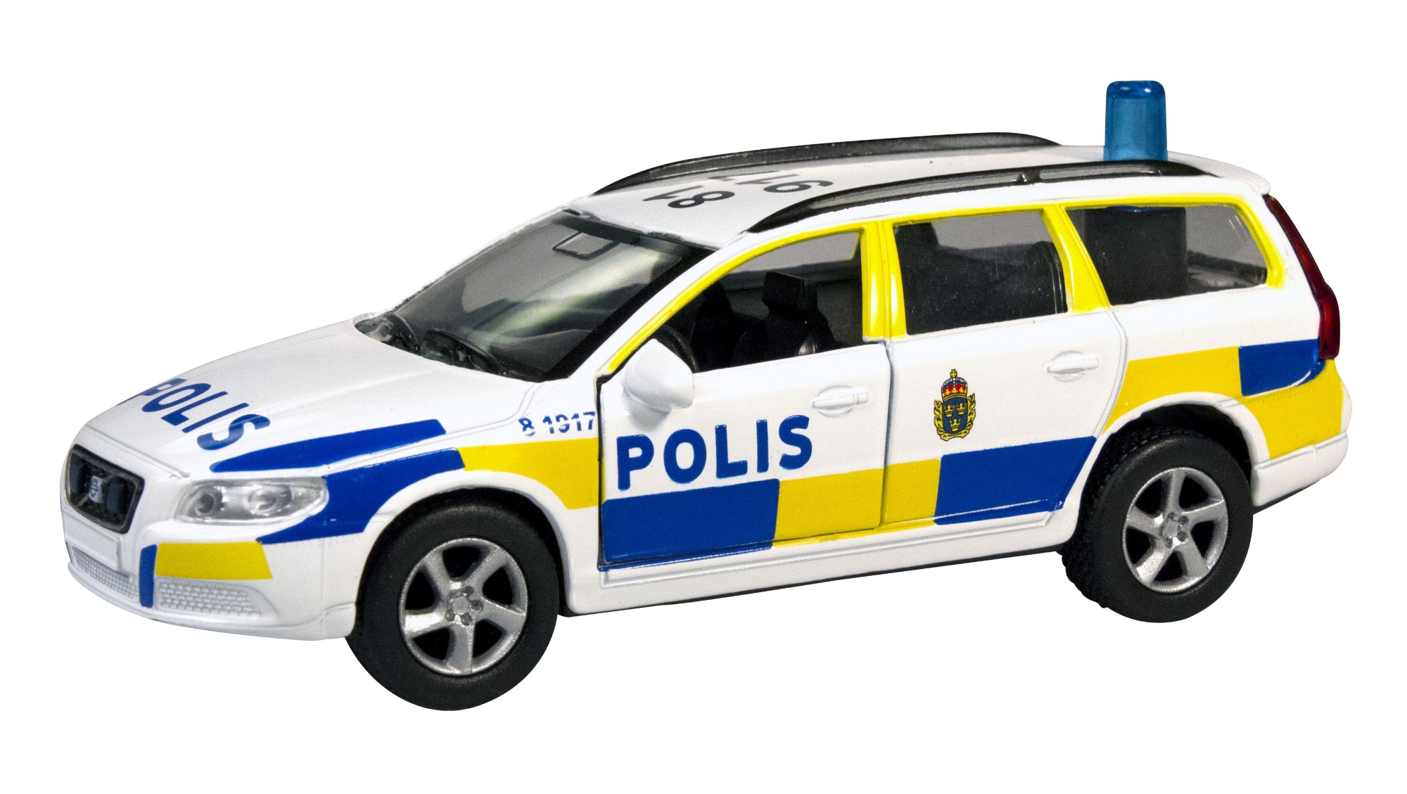 Junior Driver, Polisbil, Volvo V70 - Leksaker - CDON.COM