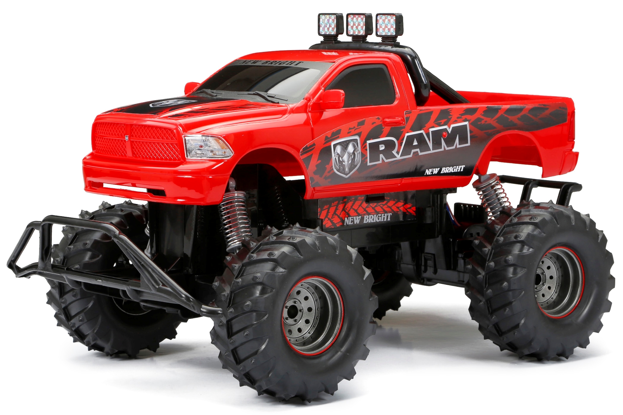New Bright, Radiostyrd Bil, RC Charger, Dodge RAM - Leksaker - CDON.COM