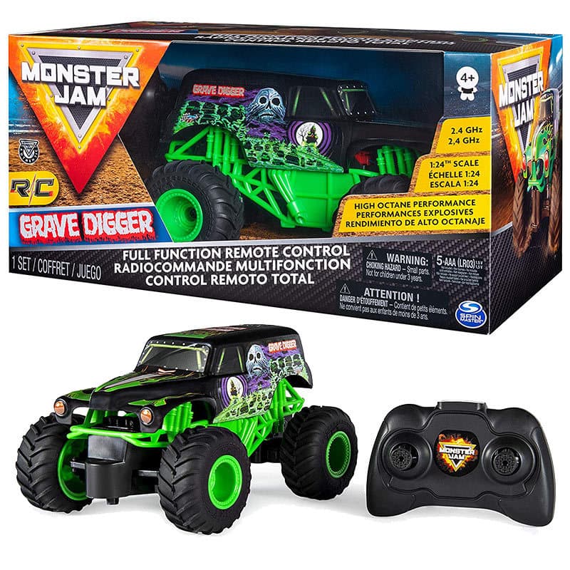 Monster Jam RC Radiostyrd Grave Digger1:24 | CDON
