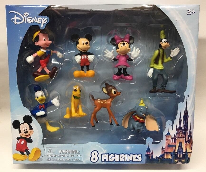 Disney Mickey Mouse & Friends 8-Pack Figurine Set | CDON