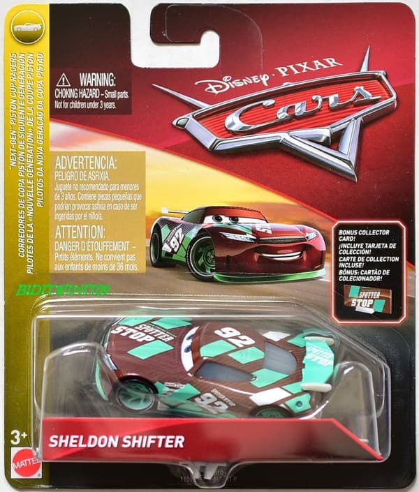 Disney Pixar Cars 3 Next-Gen Piston Cup Racers Sheldon Shifter | CDON