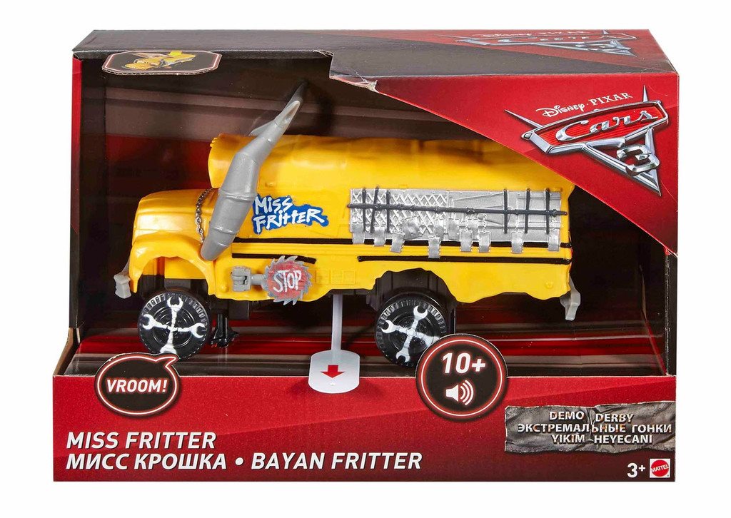 Disney Pixar Cars 3 - Miss Fritter Deluxe ! 10 Fraser - Leksaker - CDON.COM