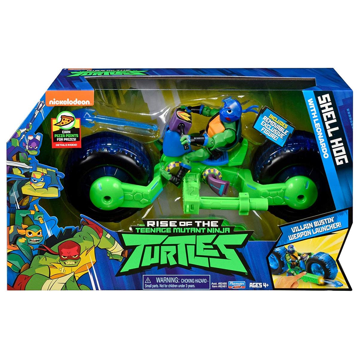 Rise of The Teenage Mutant Ninja Turtle Shell Hog with Leonardo | CDON